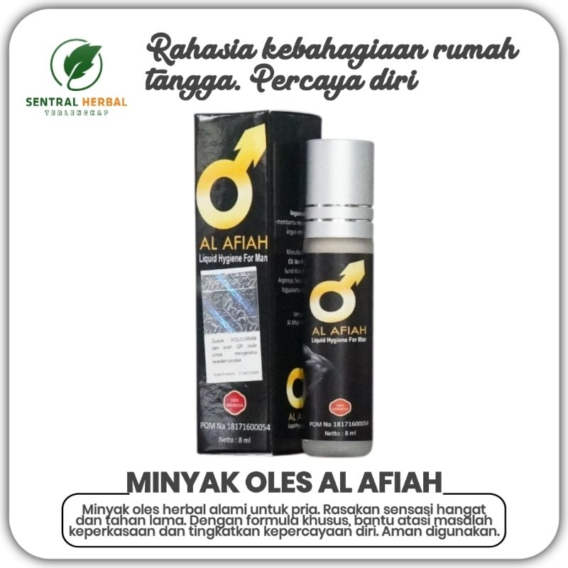 Jual Al Afiah Liquid Hygiene For Man BPOM Isi 8ML | Shopee Indonesia