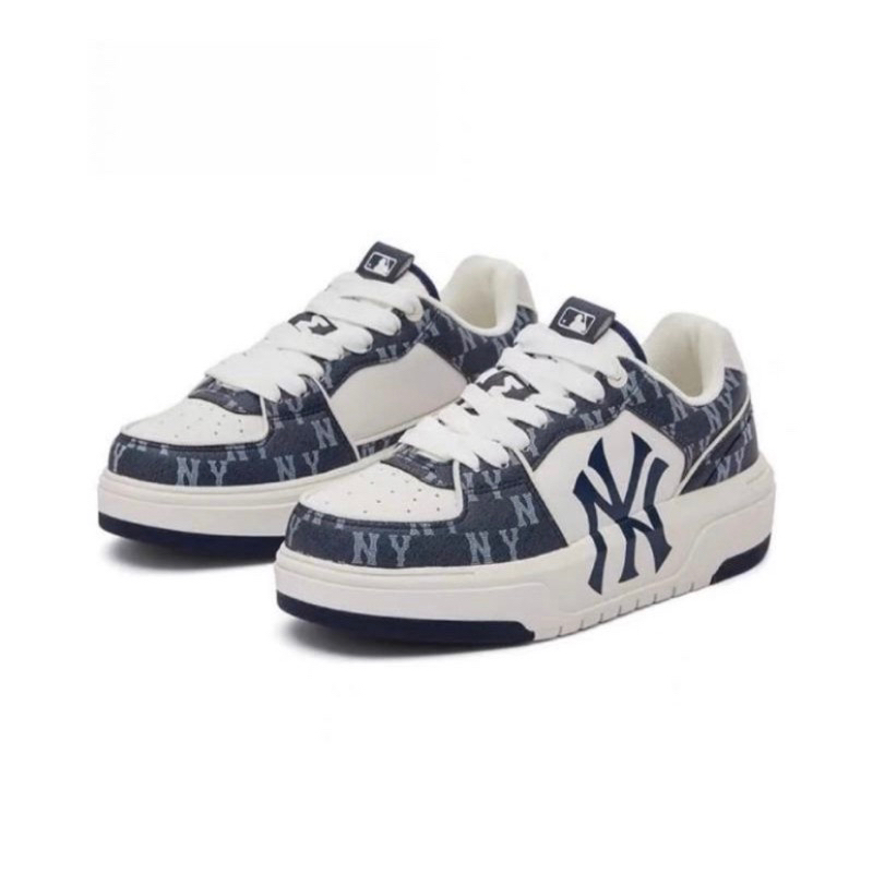 Jual Sepatu New York MLB Chunky Liner Yankees Monogram Denim Jeans ...