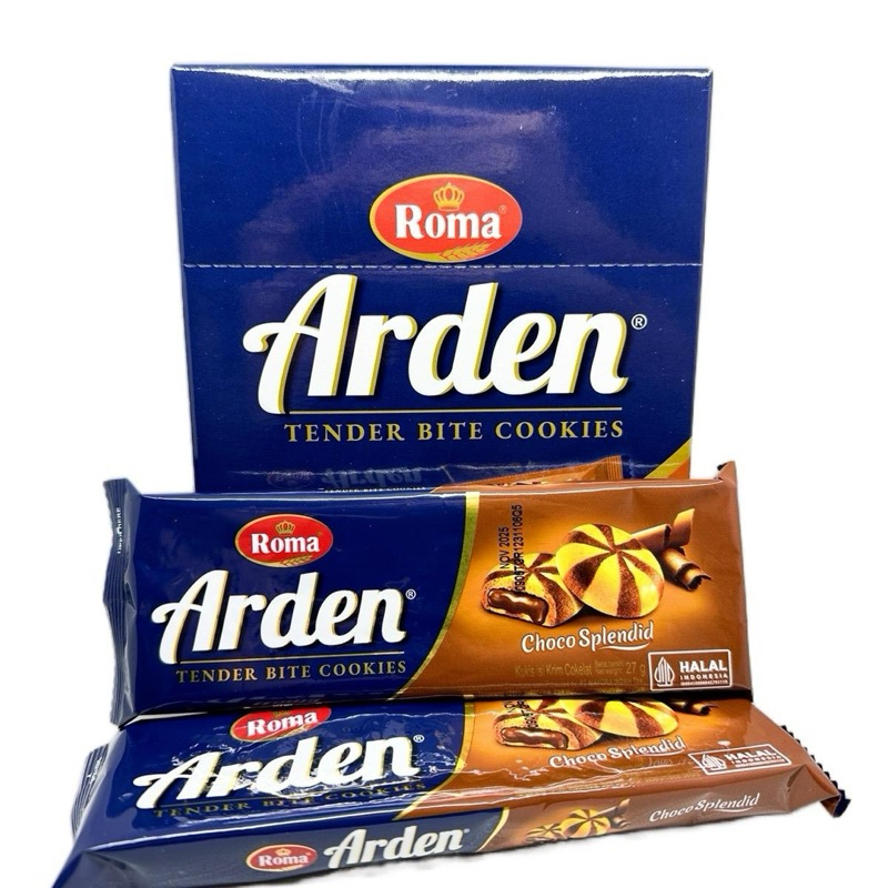 Jual BISKUIT ARDEN ROMA CHOCO SPLENDID 1 PACK ISI 10PCS COKELAT ...