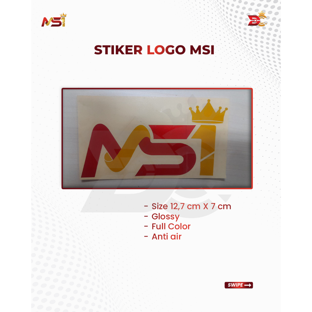 Jual Stiker Logo MSI | Shopee Indonesia