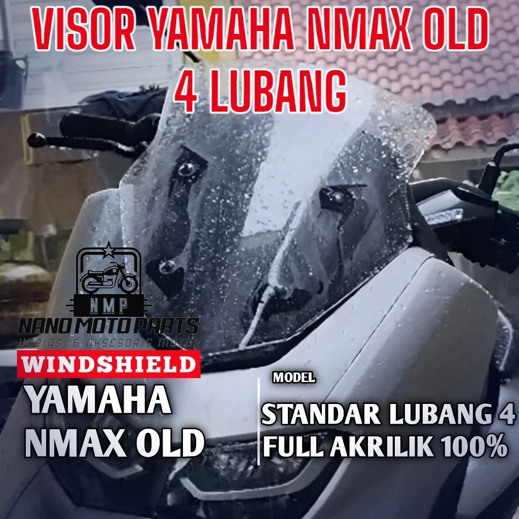 Jual Visor Nmax old Model Standar Windshield High Quality Yamaha Nmax ...