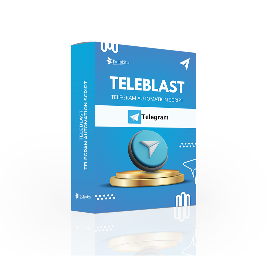 Jual Teleblast Telegram Automation Script | Shopee Indonesia