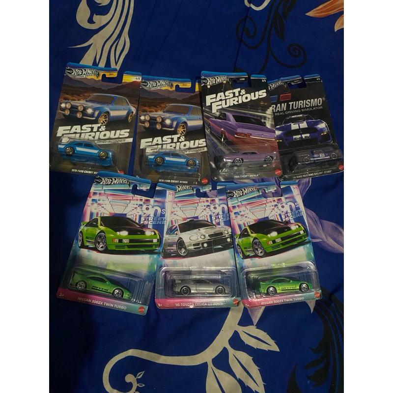 Jual 1SET HOTWHELLS (2 NISSAN 300ZX TWIN TURBO + 1 TOYOTA CELICA 90S ...