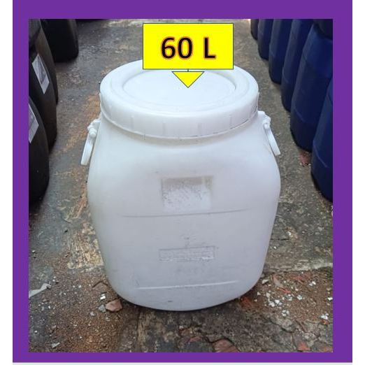 Jual Tong Sampah Plastik / Tong Air 60 Liter BERSIH | Shopee Indonesia