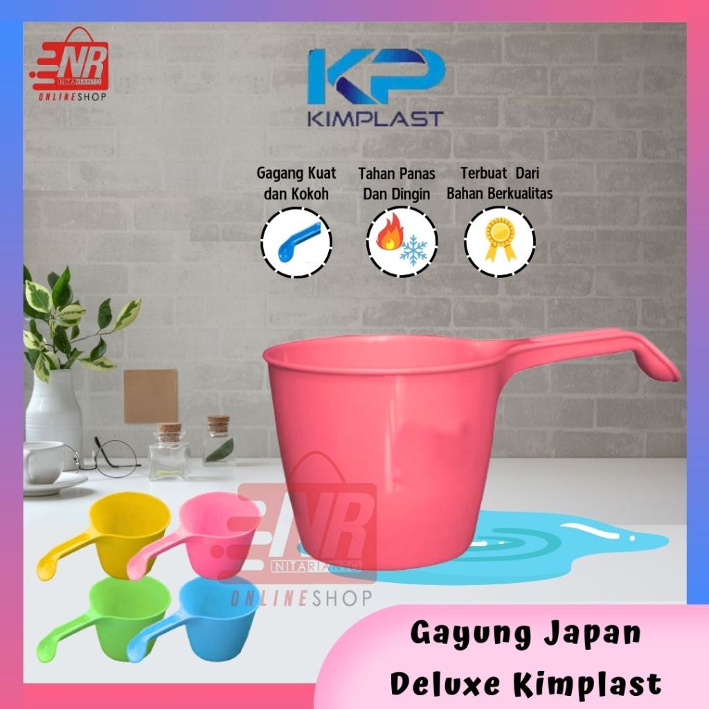 Jual Gayung Air Japan Deluxe Kimplast / Gayung Plastik / Gayung Jumbo ...