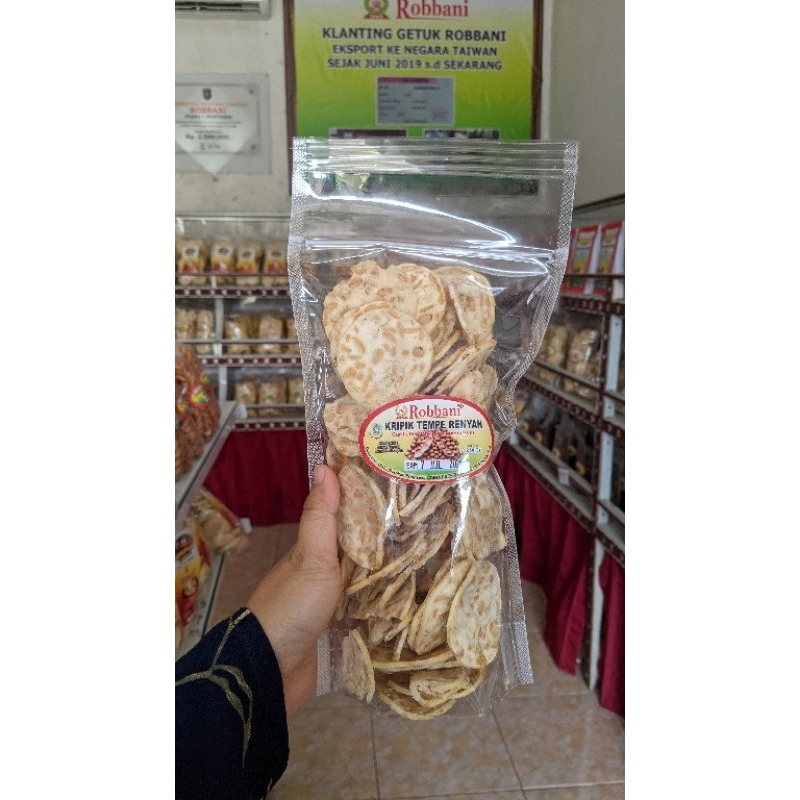 Jual Keripik Tempe Robbani Snack Oleh oleh Khas Lampung Cemilan Nikmat ...