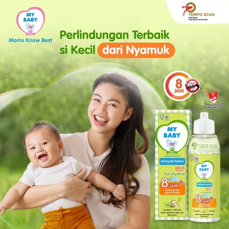 Jual My Baby Telon Plus Eucalyptus/Lavender/Long Pro 30ml / 60ml / 90ml ...