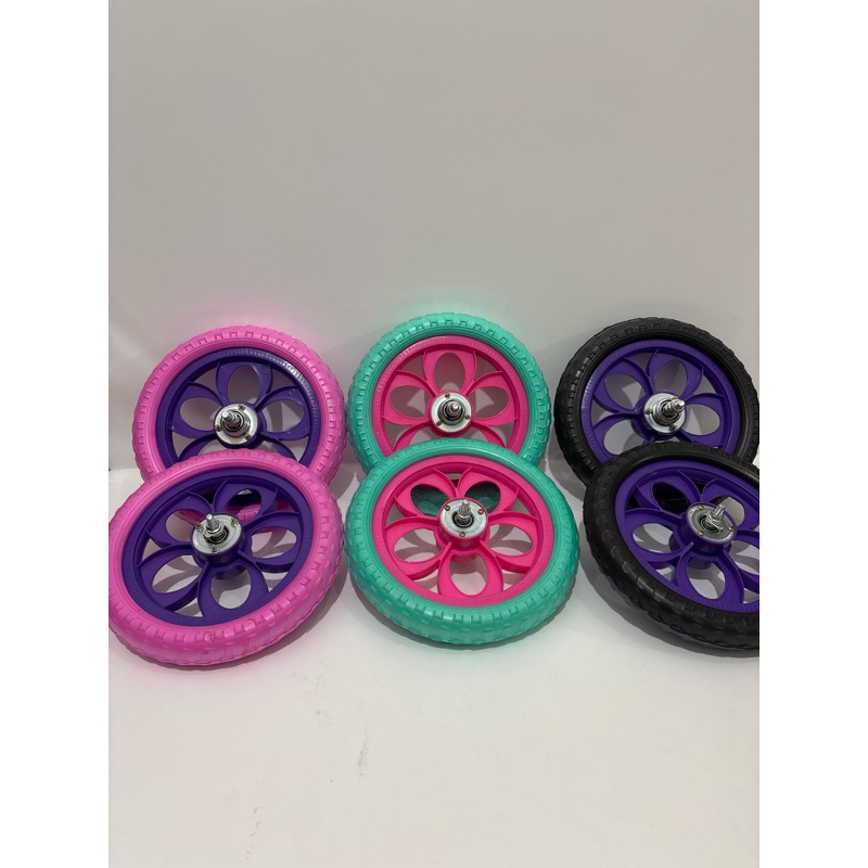 Jual velg ban eva ban busa ban mati motif BUNGA sepeda anak ukuran 12 ...