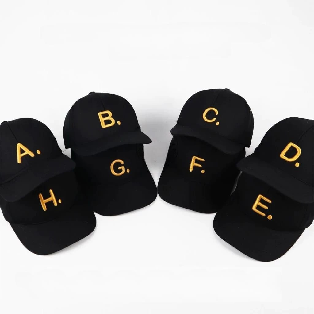 Jual Topi Anak inisial Huruf Alfabet A-Z Laki laki Perempuan 2-8tahun ...