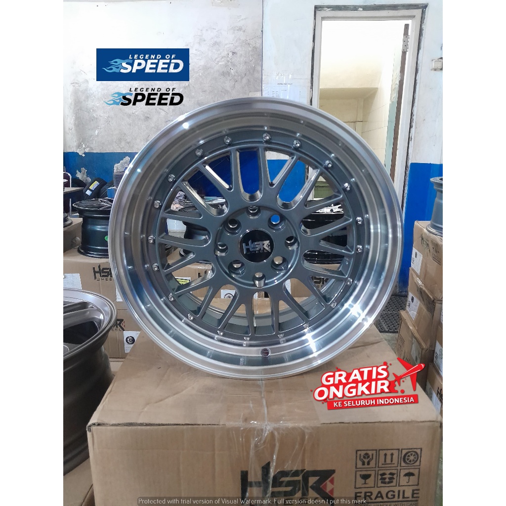 Jual VELG MOBIL SAMBLONG R16 H8X100-114.3 LEBAR BEDA DEPAN BELAKANG ...