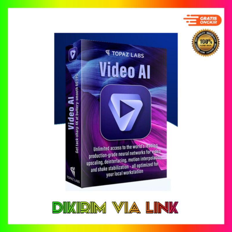 Jual Software Peningkatan Video: Topaz Video AI 5 [WIN & MAC] | Shopee Indonesia