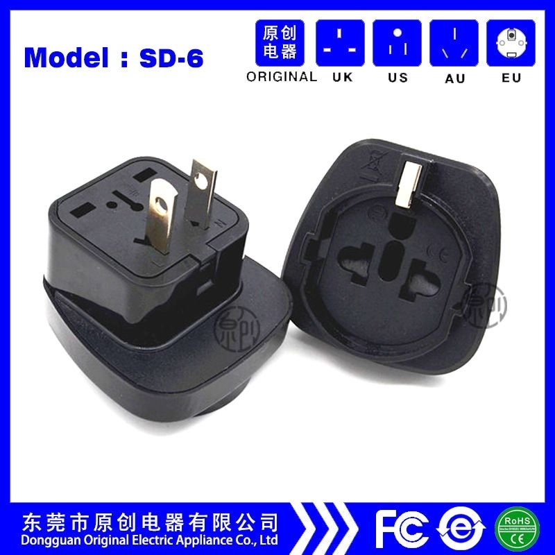 Jual TTBDG STEKER ADAPTER KONVERTER USA TIPE A & B JEPANG THAILAND ...