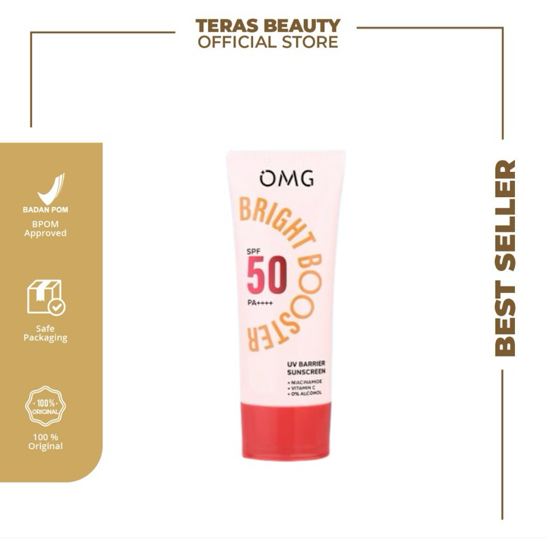 Jual Sunscreeen oMG | OMG Oh My Glow Bright Booster UV Barrier ...