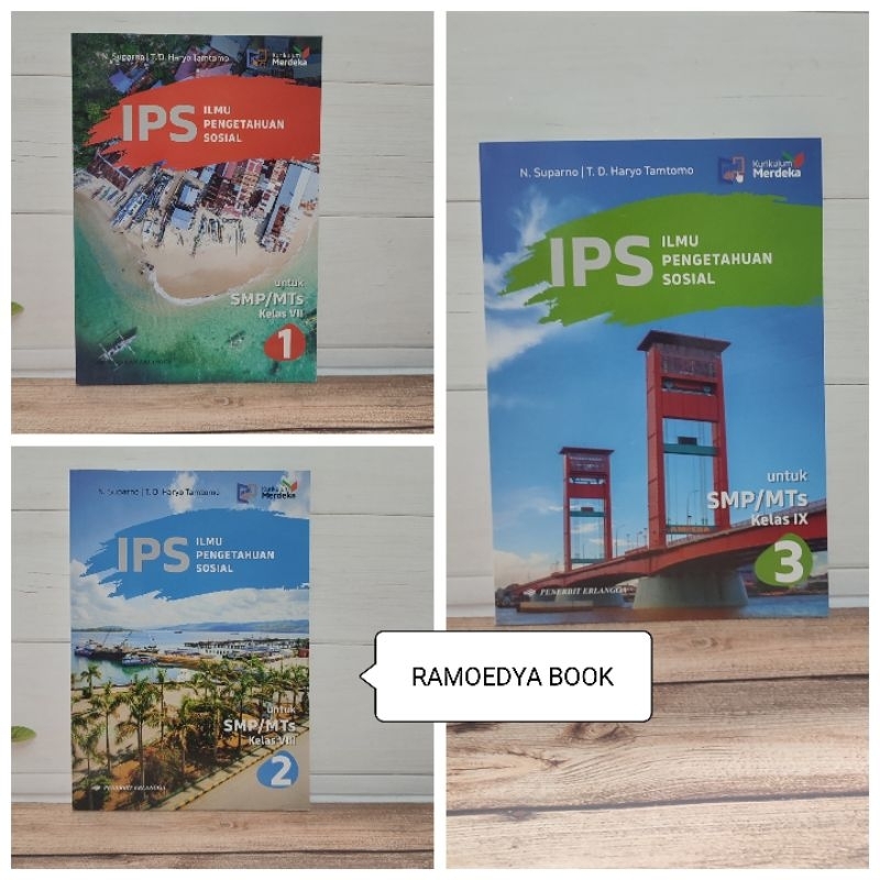 Jual Buku IPS SMP/MTs kelas 7,8,9 Kurikulum Merdeka Erlangga | Shopee Indonesia