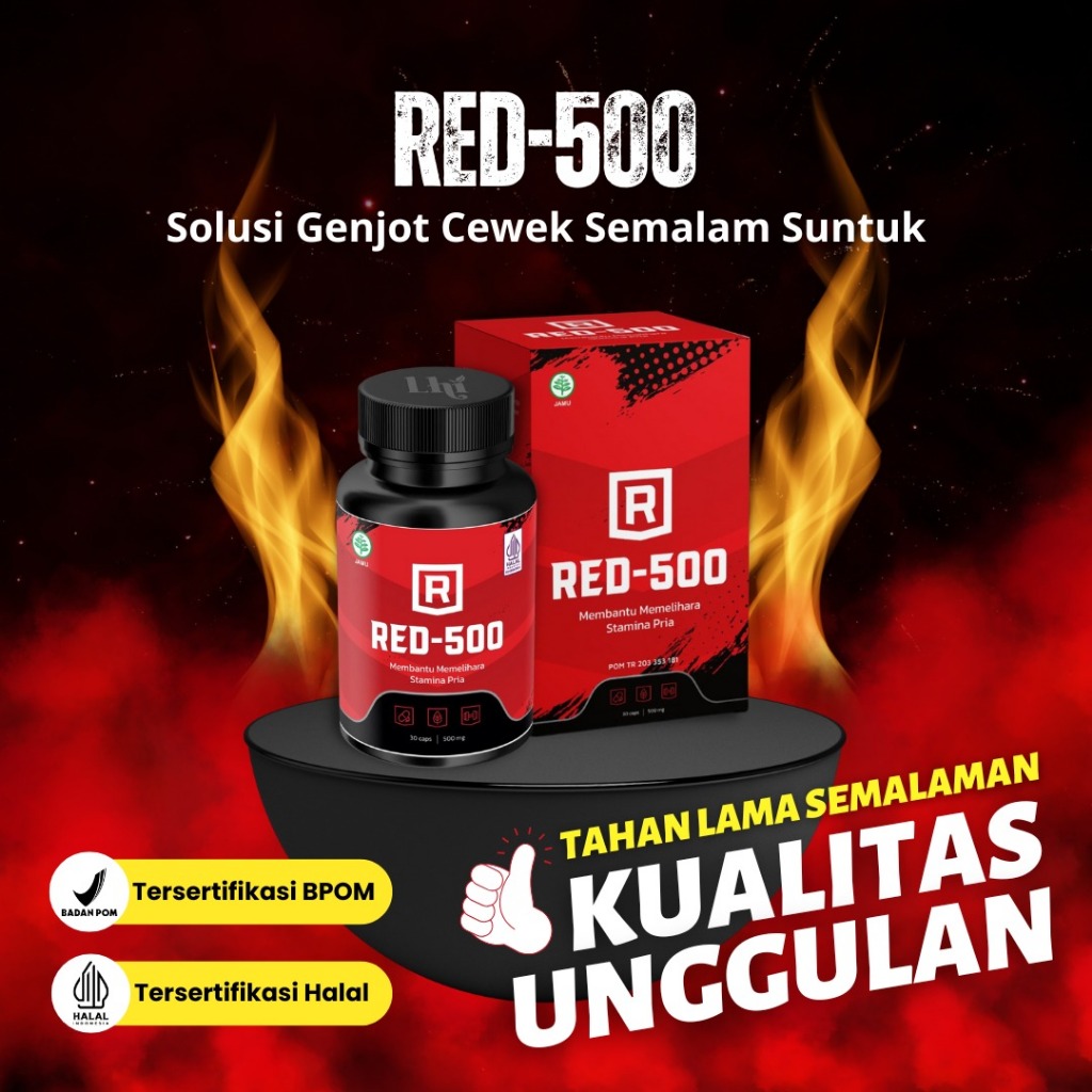 Jual RED-500 Suplemen 1 Botol Isi 30 Kapsul BPOM & Halal | Shopee Indonesia