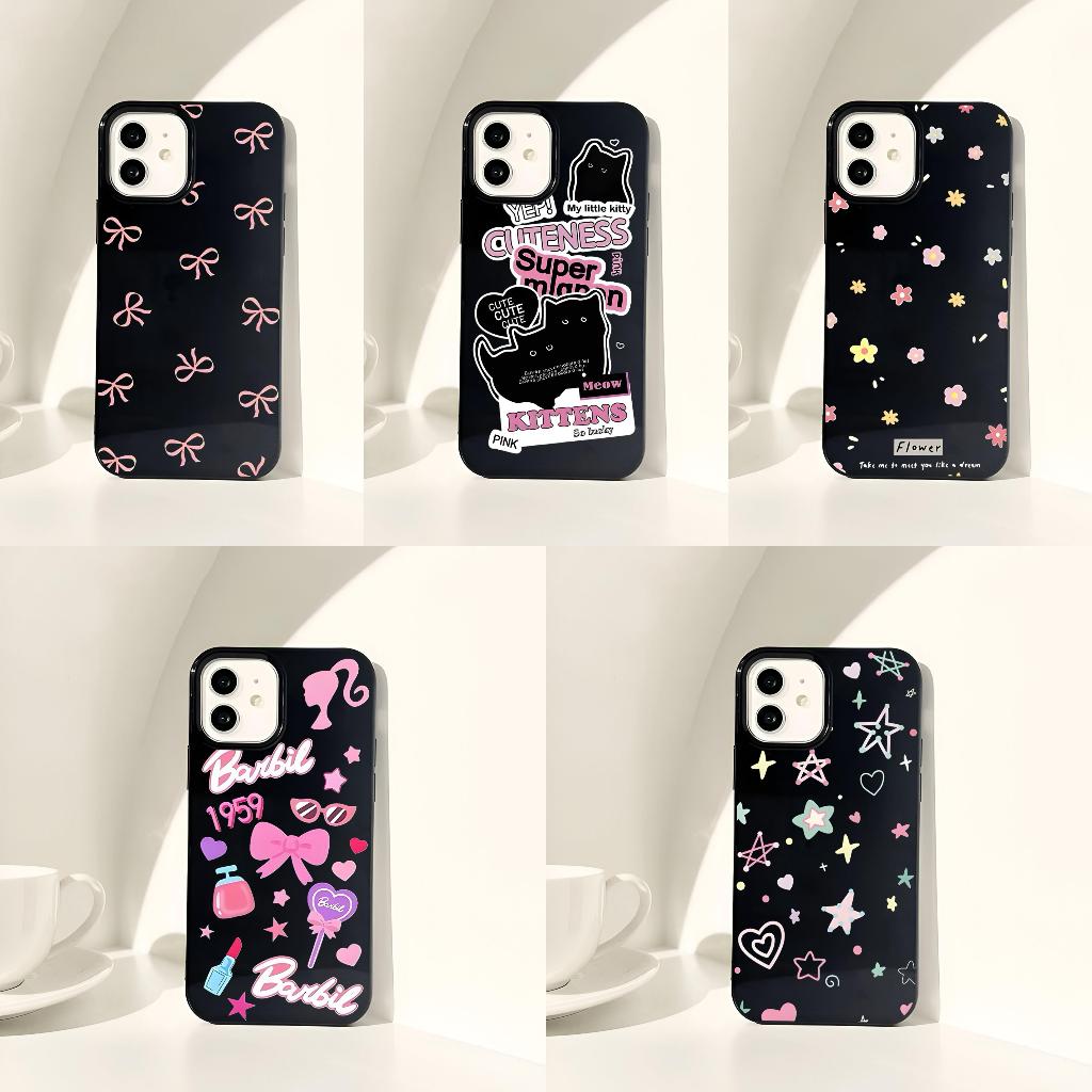 Jual Case Silicone Jelly Premium Black Glossy Aesthetic Case - Softcase ...