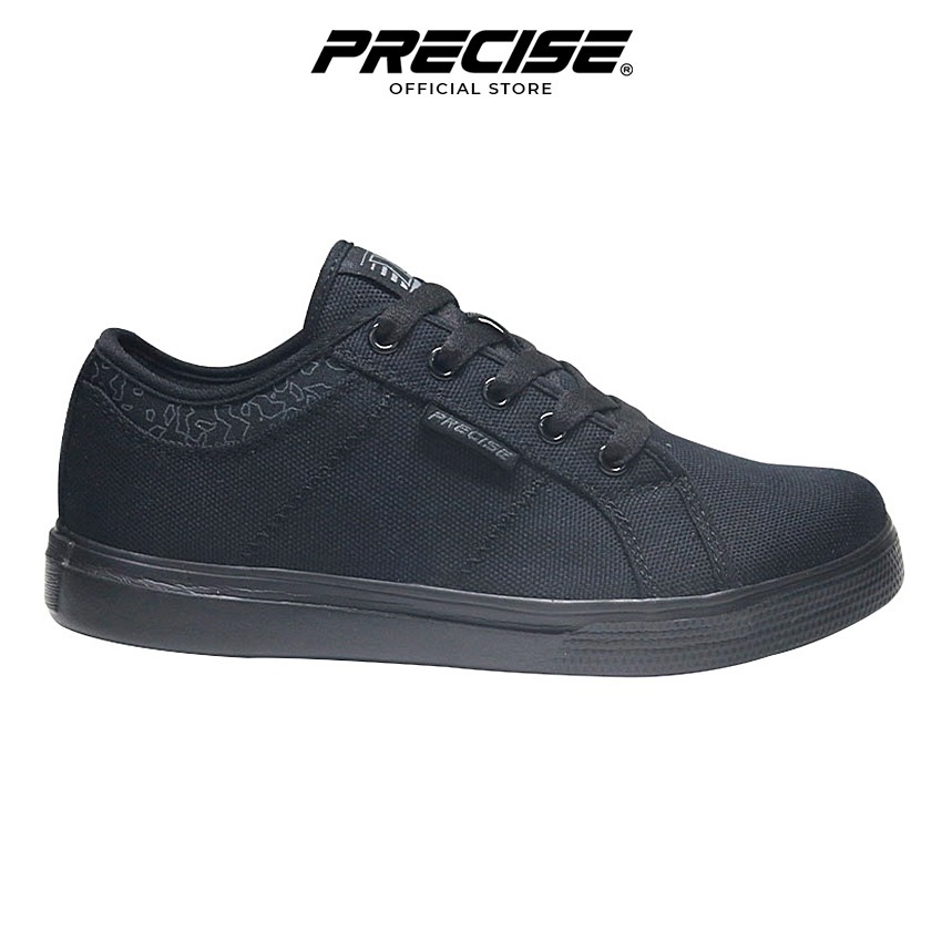 Jual Precise Devan JT Sneakers Sepatu Sekolah Anak - All Black | Shopee ...