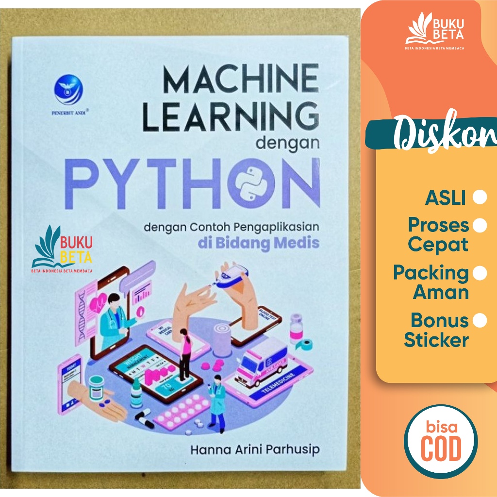 Jual Machine Learning Dengan Python Dengan Contoh Pengaplikasian di ...