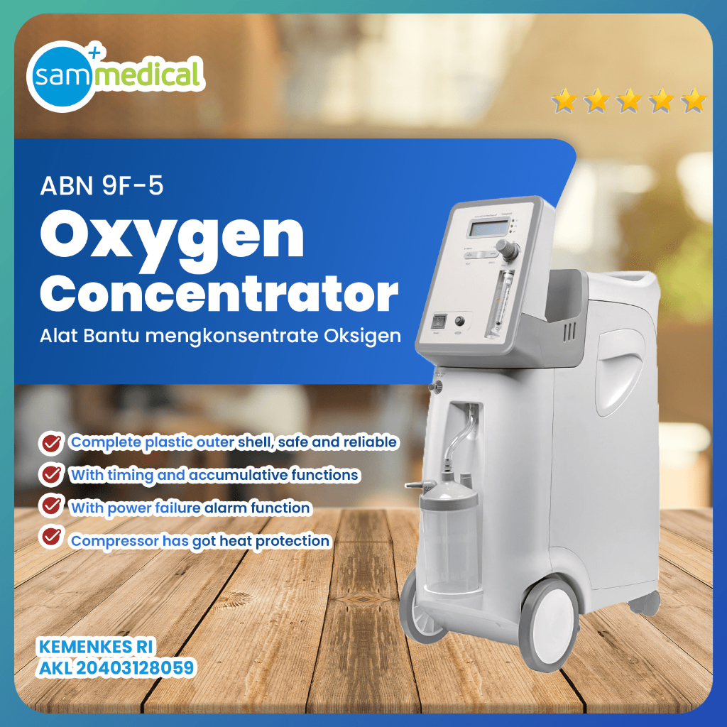 Jual ABN Oxygen Concentrator 9F-5 / Oxigen Konsentrator / Alat ...