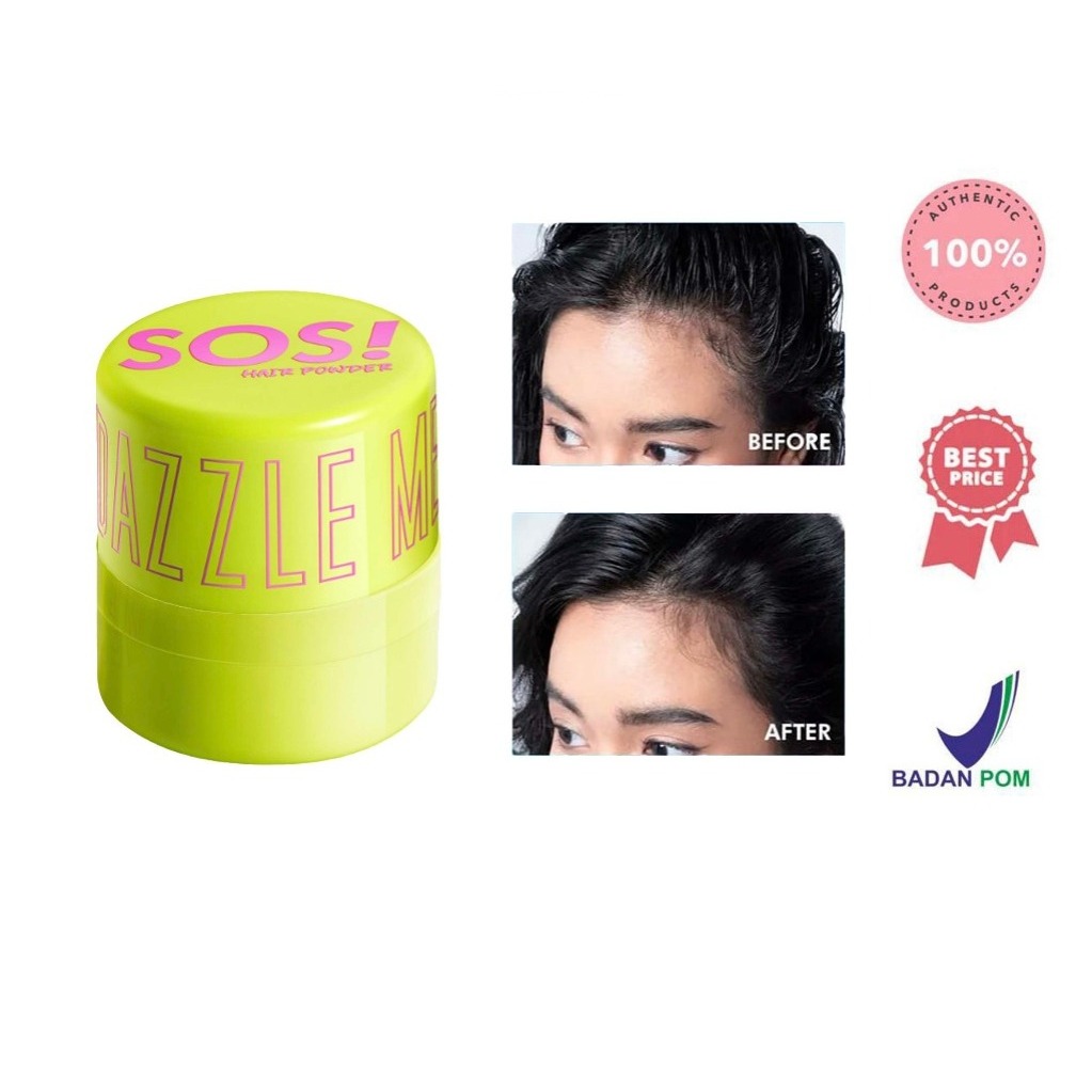 Jual DAZZLE ME SOS Hair Powder | Oil Control Rambut Lepek Mattifying ...