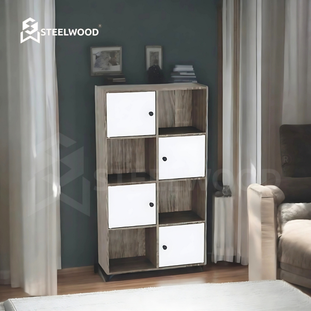 Jual [LIMITED STOCK] STEELWOOD || RAK SERBAGUNA/RAK SUSUN/RAK BUKU ...