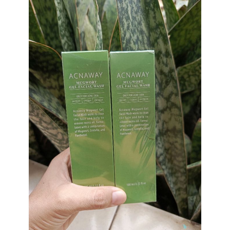 Jual Acnaway Mugwort Gel Facial Wash | Shopee Indonesia