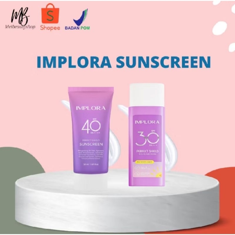 Jual Implora sunscreen SPF 40PA++++ dan SPF 30PA+++ | Shopee Indonesia