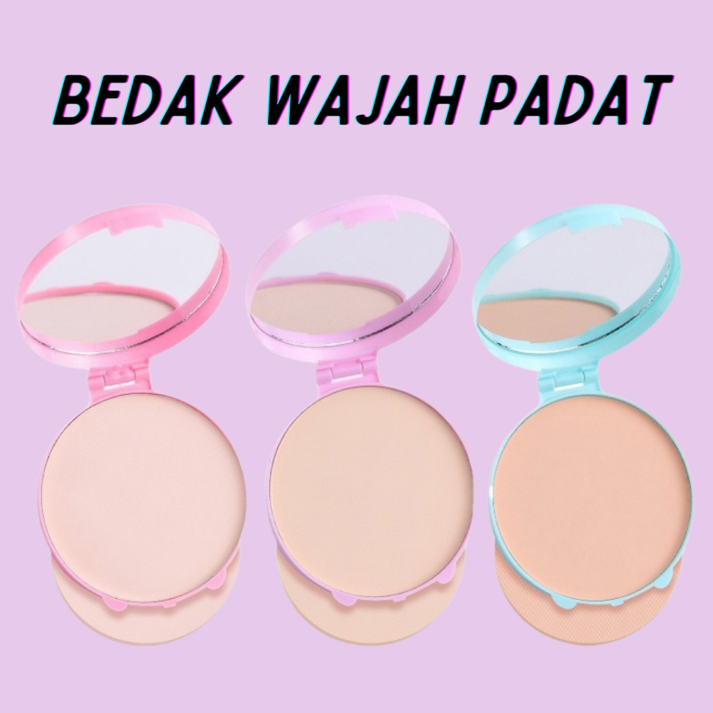 Jual Bedak Padat Oil Control Makeup Flawless Tahan Lama Powder LA200 | Shopee Indonesia