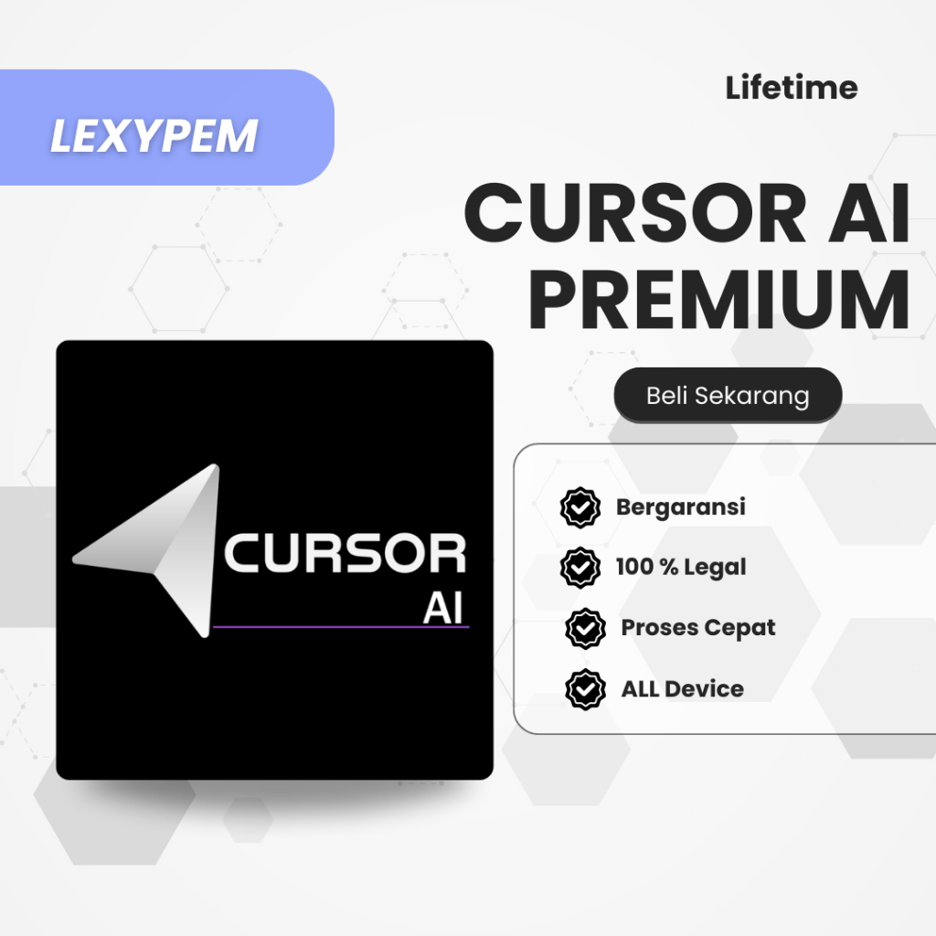 Jual Lifetime Cursor Ai Premium 1 Tahun Full Garansi (Proses Tercepat Buka 24 Jam) Murah ...