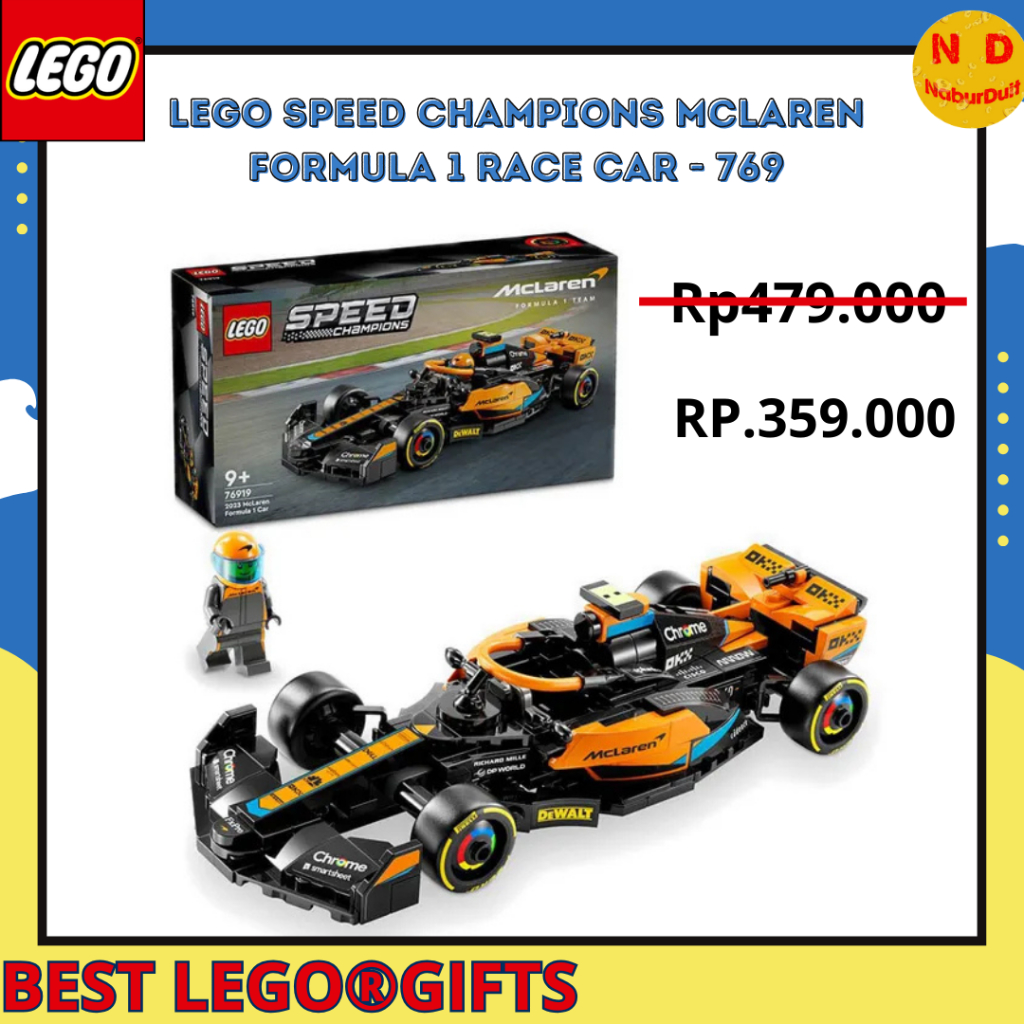 Jual LEGO Speed Champions 76919 2023 McLaren Formula 1 Race Car (245 ...