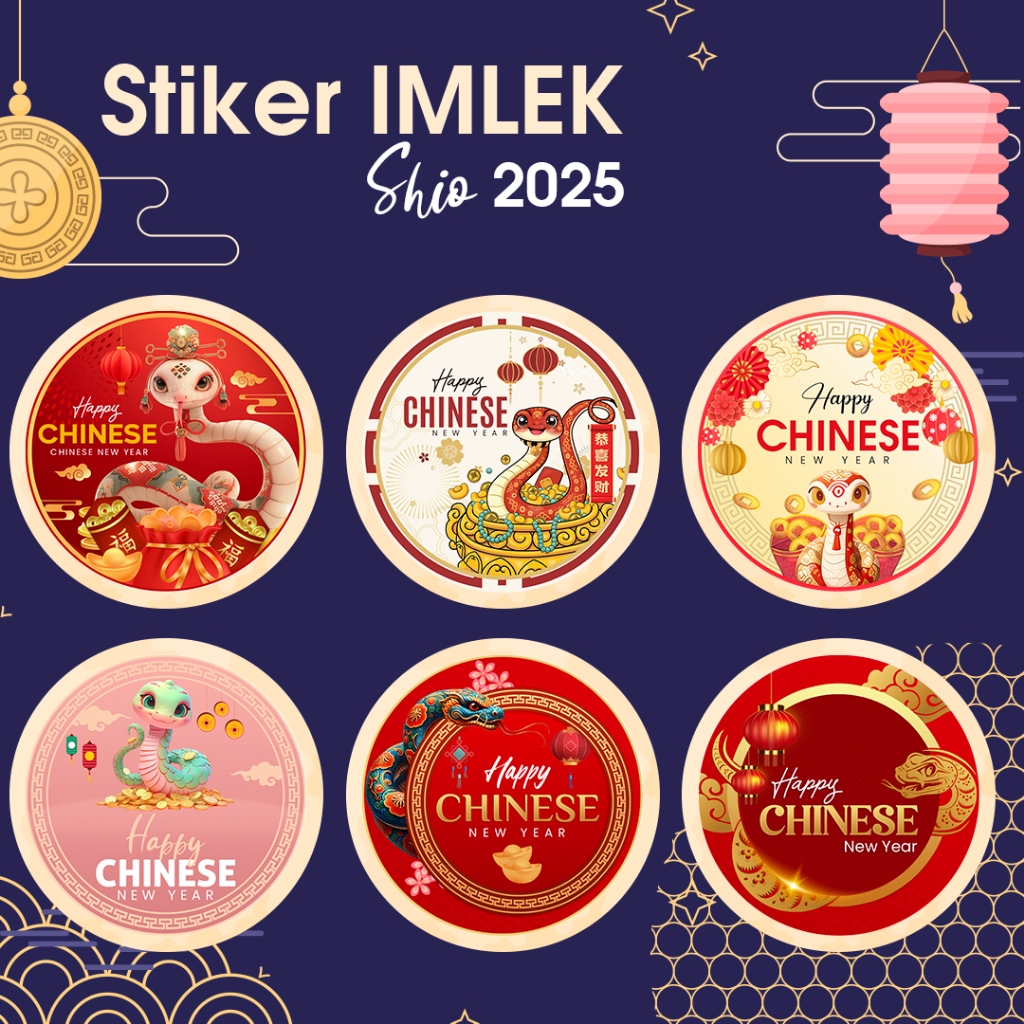 Jual STICKER IMLEK 2025 BENTUK BULAT | Shopee Indonesia
