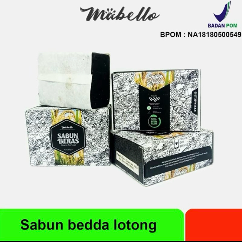 Jual Mabello Sabun Beras hitam | Shopee Indonesia