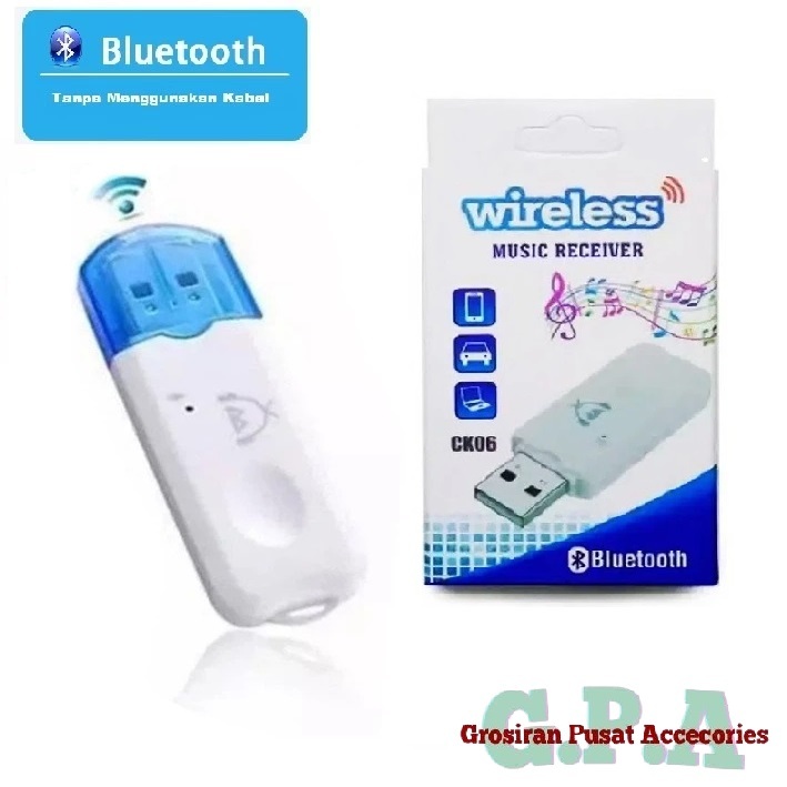 Jual Bluetooth Receiver CK-06 Bluetooth audio transmitter Alat Pemancar ...