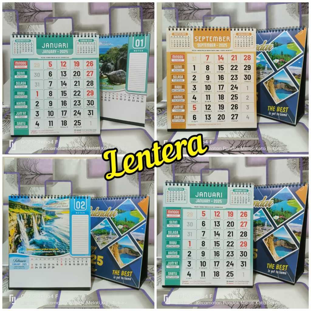 Jual Kalender Meja Excecutive 2025 Angka Besar | Shopee Indonesia