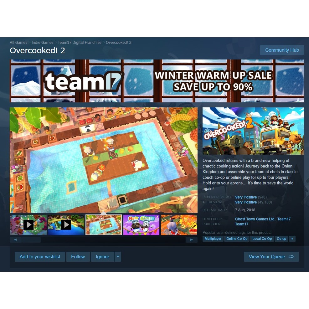 Jual Overcooked 2 steam game pc | Shopee Indonesia