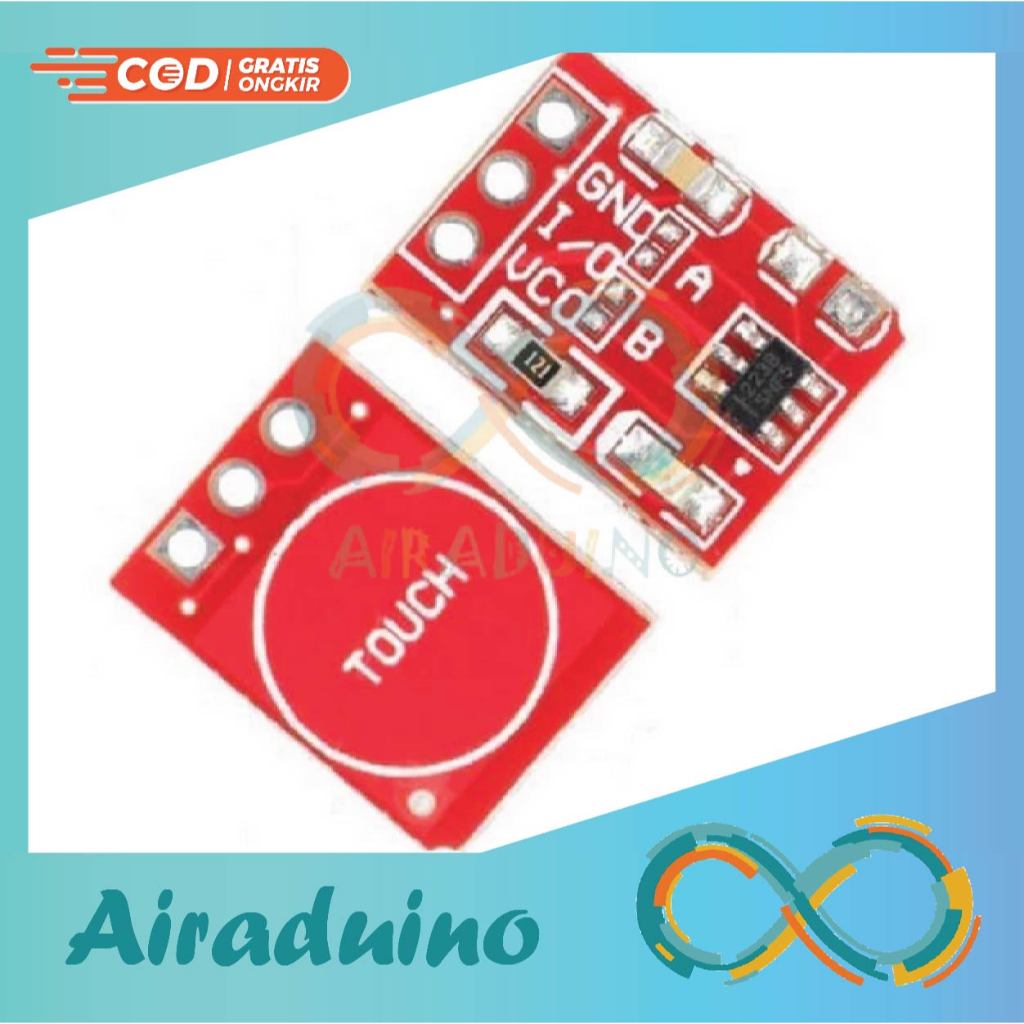 Jual Saklar Sentuh Mini Touch Sensor Capacitive Switch TTP223 Arduino ...