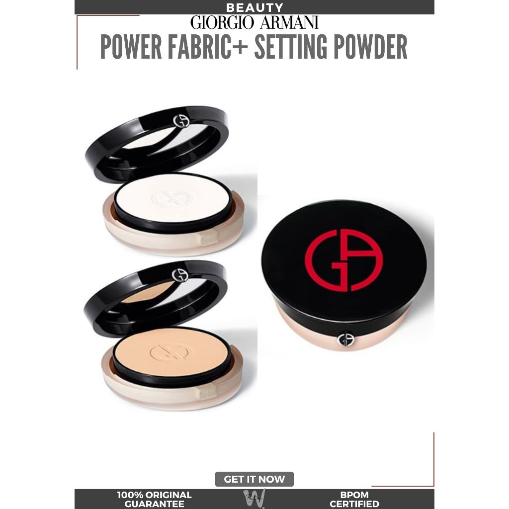 Jual Giorgio Armani Beauty POWER FABRIC+ SETTING POWDER | Shopee Indonesia