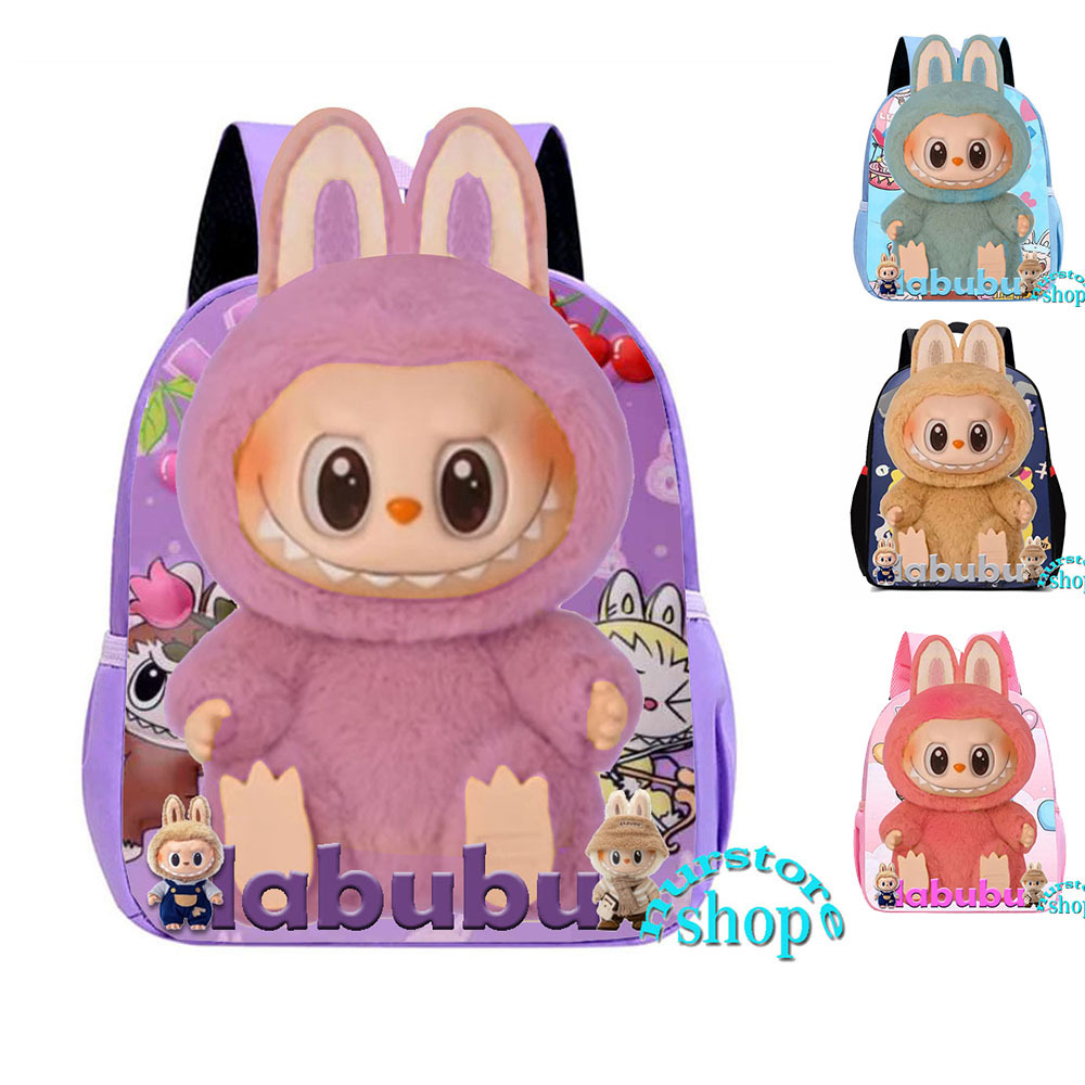 Jual NS114 - TAS LABUBU ANAK SEKOLAH PAUD TK / RANSEL ANAK PEREMPUAN | Shopee Indonesia