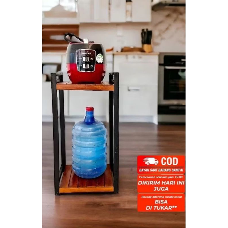 Jual rak dispenser/rak galon/ dan rice cooker | Shopee Indonesia