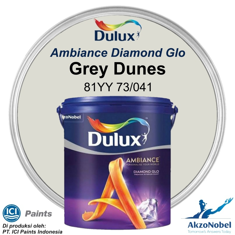 Jual CAT DULUX AMBIANCE DIAMOND GLO 20 LT - GREY DUNES 81YY 73/041 ...