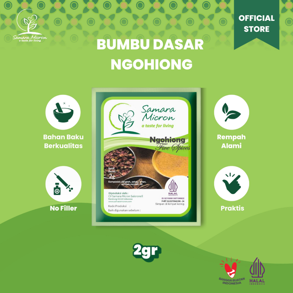 Jual Bumbu Ngohiong Samara Micron - 2gr | Shopee Indonesia