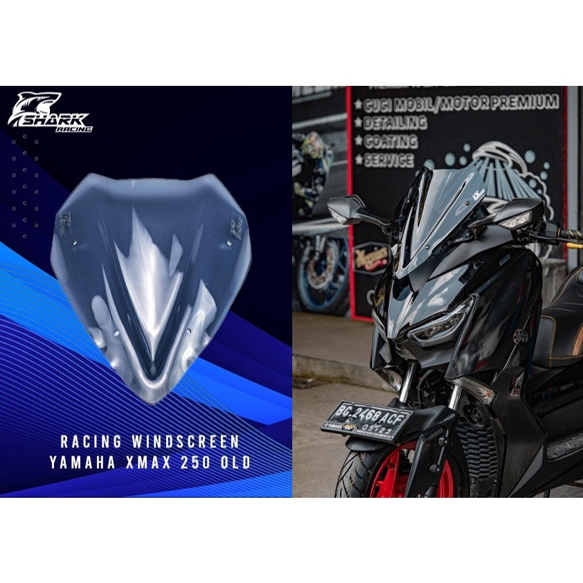 Jual SHARK WINDSCREEN YAMAHA XMAX OLD (MODEL PUIG) | Shopee Indonesia