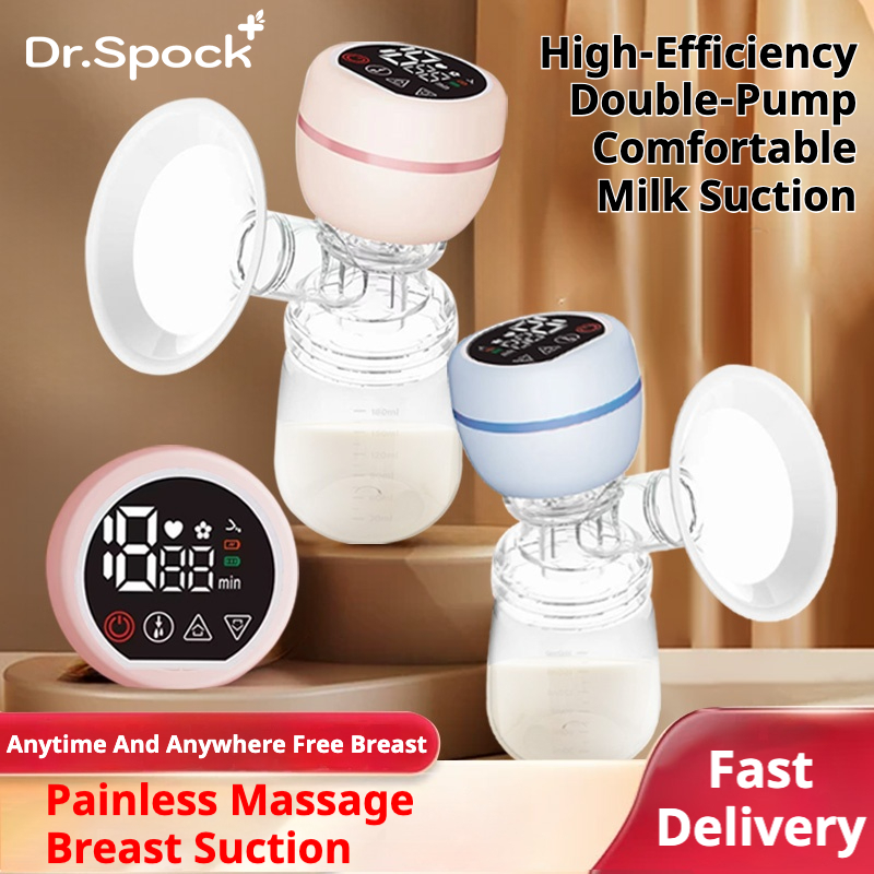 Jual Dr.Spock Elektrik Pumping ASI Portable 180ML Wireless Breast Pump ...