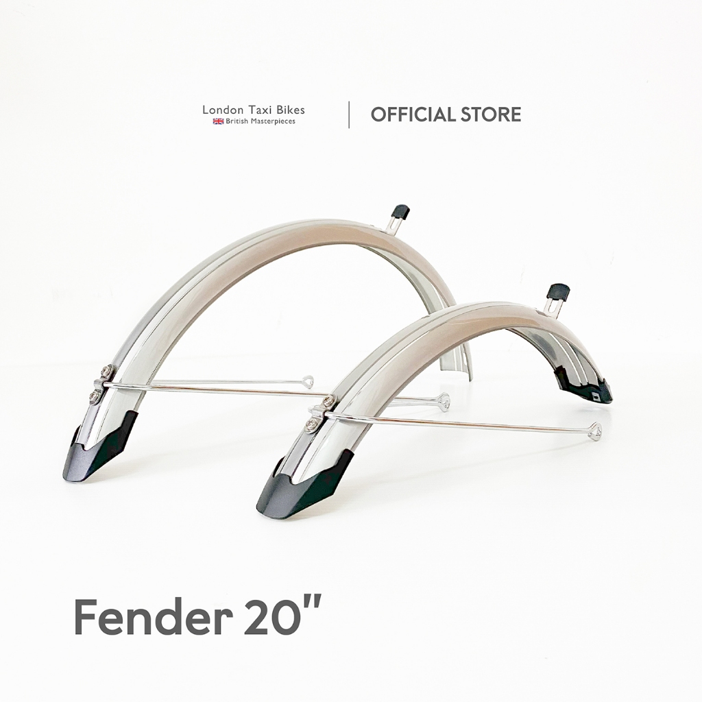 Jual Fender Spakbor Depan dan Belakang Sepeda Chromoly 26 Inch M/20 ...