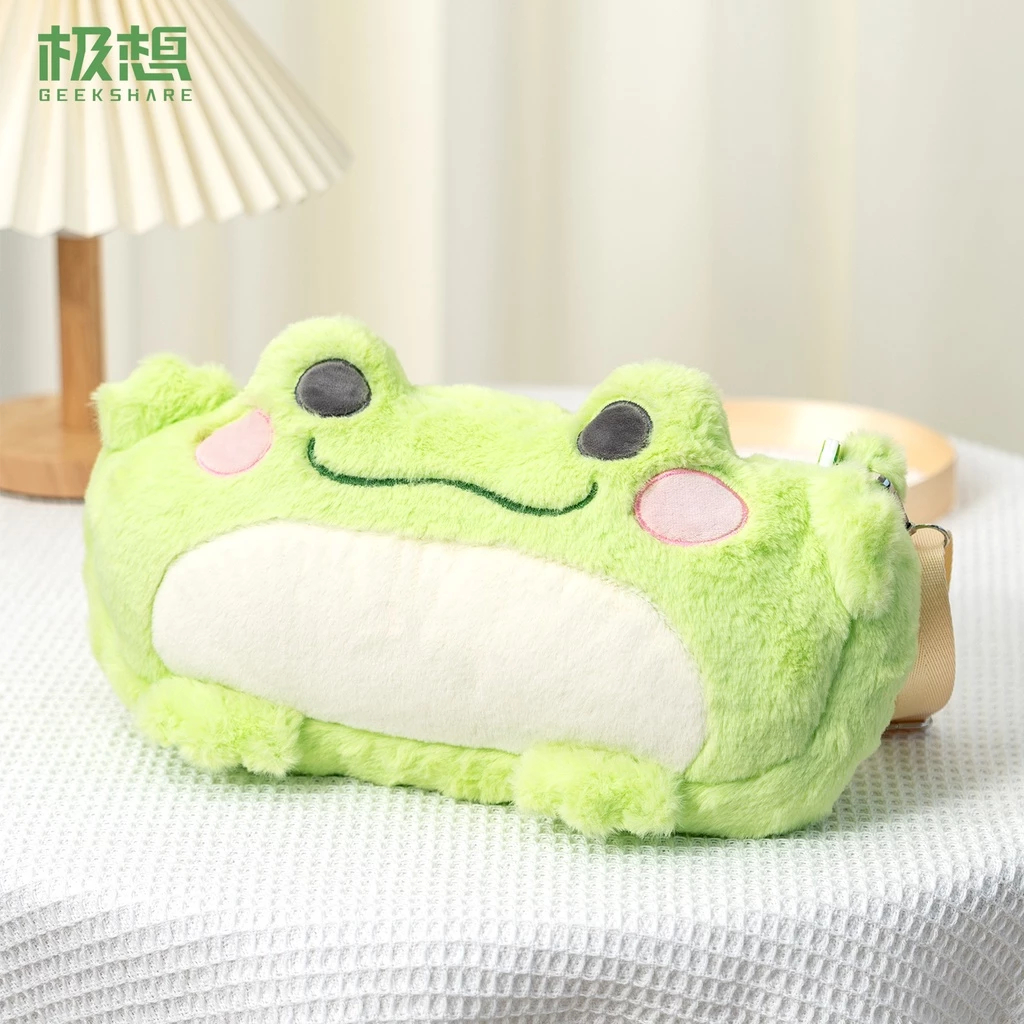 Jual Geekshare Frog Croak Large Capacity Plush Carrying Case for ...