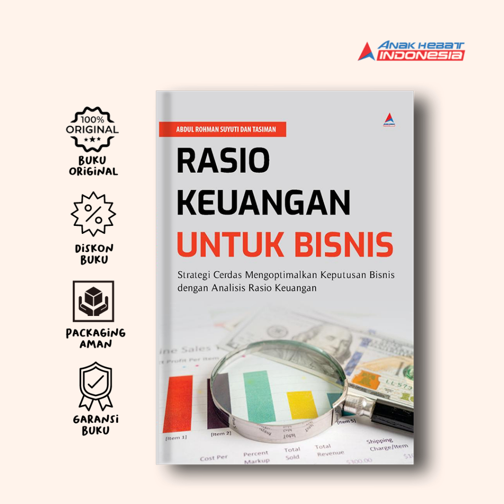 Jual Buku Rasio Keuangan Untuk Bisnis : Startegi Cerdas Mengoptimalkan ...