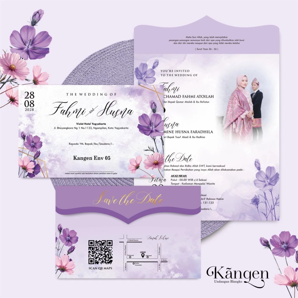 Jual Blangko Undangan Kangen Env 05 | Blangko Undangan | Undangan Murah ...