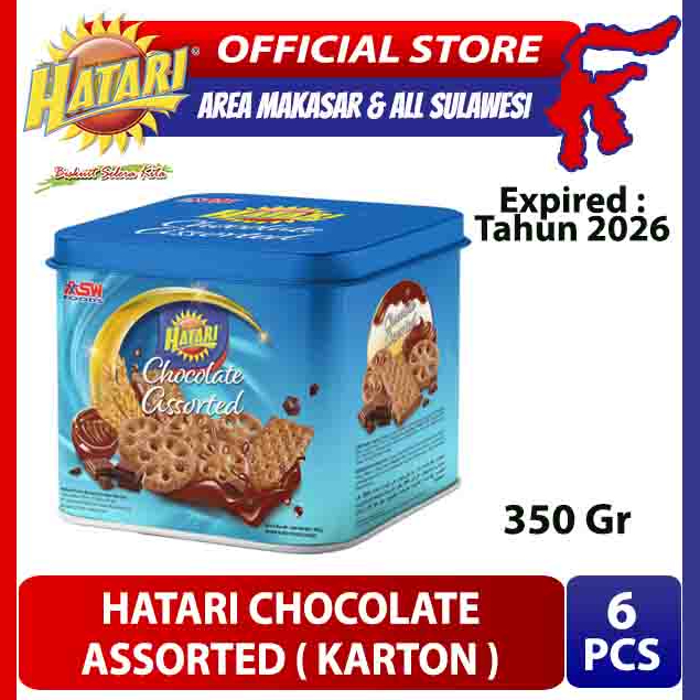 Jual Hatari Chocolate Assorted 350 gr ( 6 Pcs ) - Karton | Shopee Indonesia