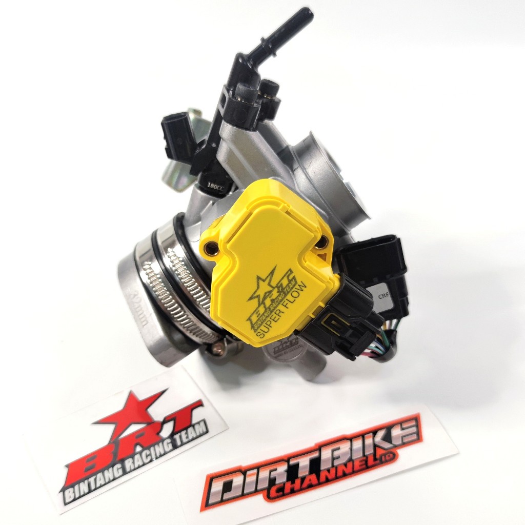 Jual TB THROTTLE BODY BRT CRF 150 SUPER FLOW MEDIUM SINGLE INJECTOR CRF ...