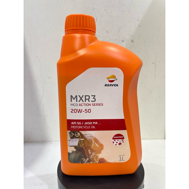 Jual REPSOL MXR3 20W-50 (1 L) Oli Mesin Motor Original | Shopee Indonesia